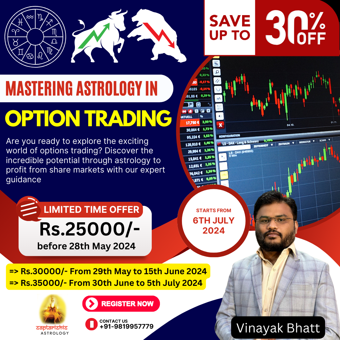 Master in Options Trading - Astrology for Stock Market Trading
